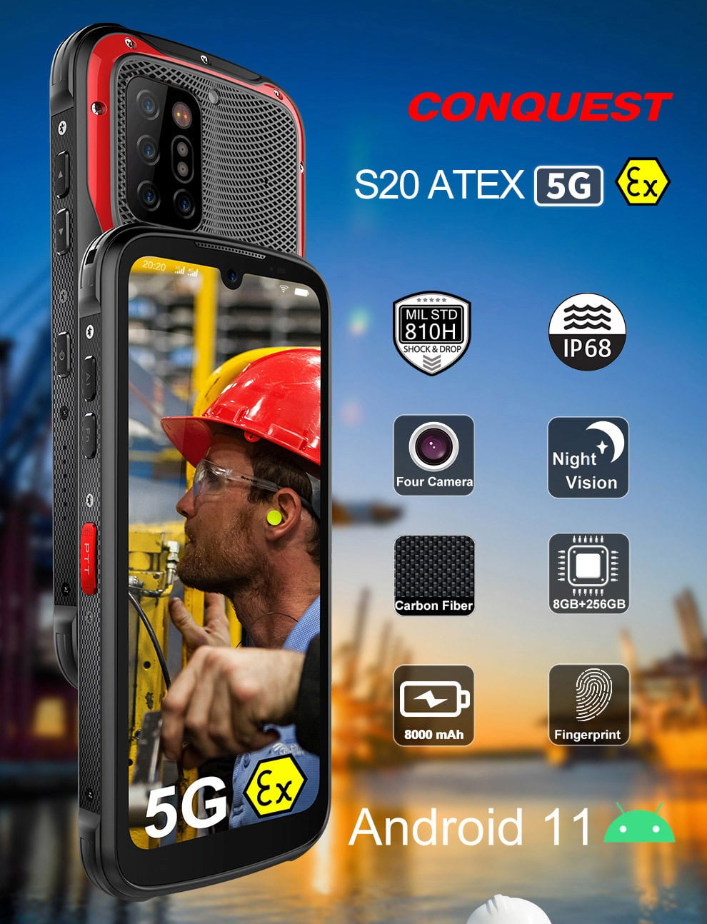 Industrial One | CONQUEST S20 5G (ATEX)